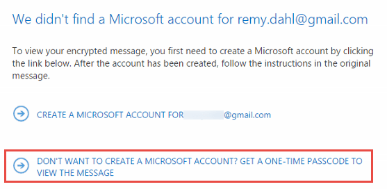 Testing Office Message Encryption (OME) – Master & CmdR